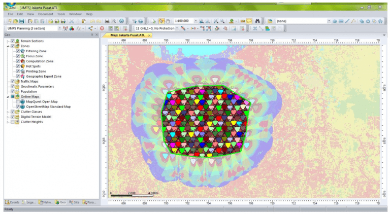 Atoll RF Planning | Laboratorium Fakultas Ilmu Terapan | Telkom University